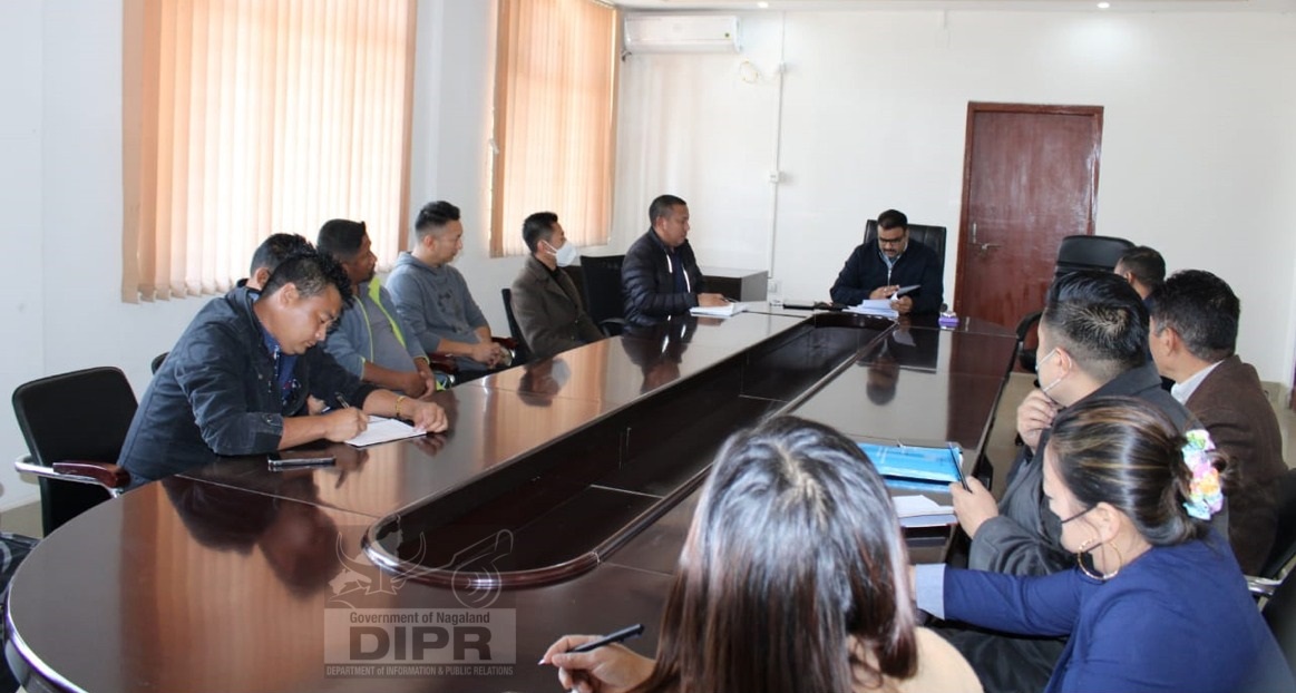 MEETING HELD WITH THE POLITICAL PARTIES | DIPR Nagaland-Department of Information & Public ...